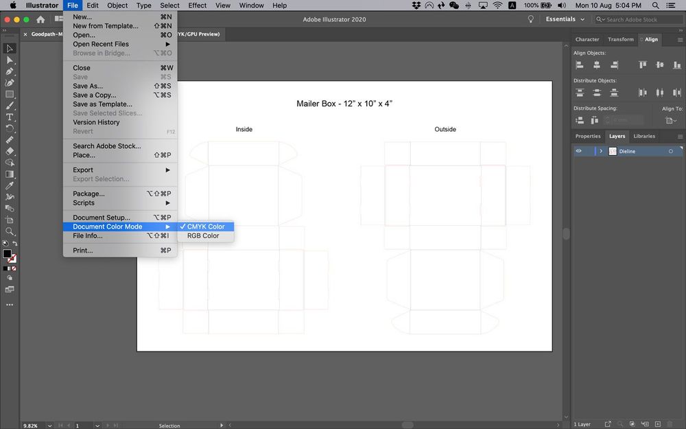 Dieline Design Guide | Dieline Packaging | PackMojo
