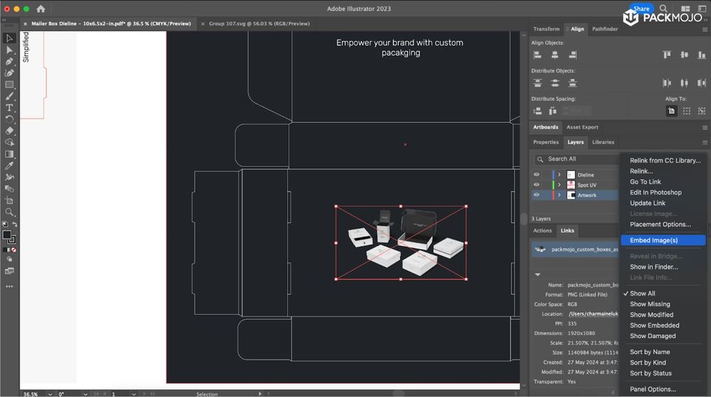 Mailer Box Dieline Design Tutorial | PackMojo