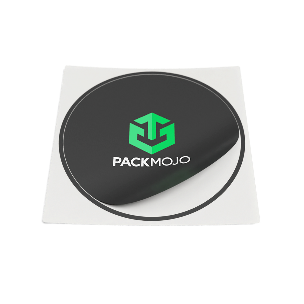 Custom Packaging Stickers & Bulk Sticker Labels | PackMojo