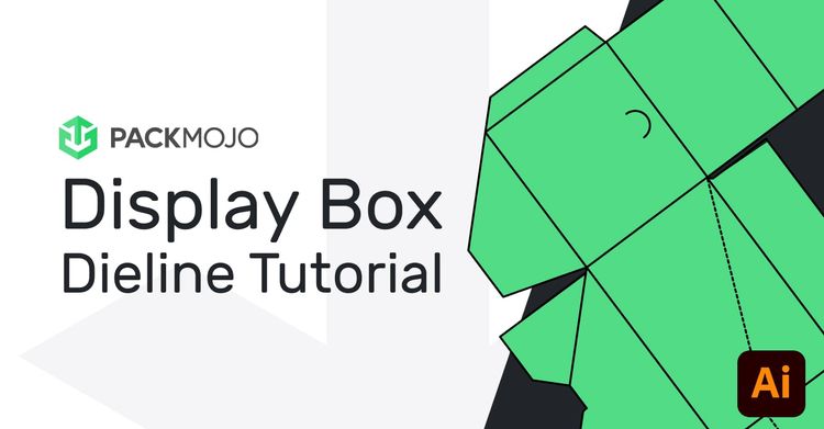 Display Box Dieline Design Tutorial | PackMojo