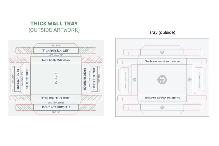 Tray & Sleeve Box Dieline Design Tutorial | PackMojo