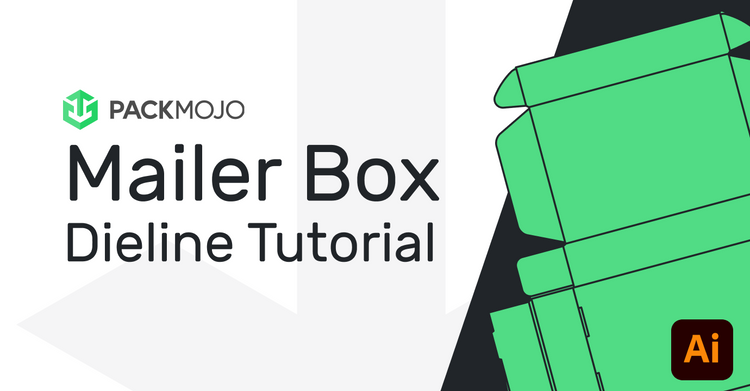 Mailer Box Dieline Design Tutorial | PackMojo