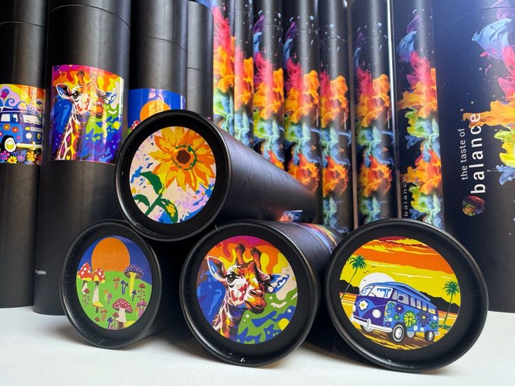 Custom Cardboard Tubes | Printed Paper Tubes | PackMojo