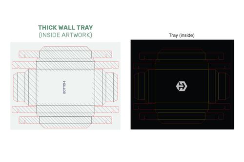 Tray & Sleeve Box Dieline Design Tutorial | PackMojo