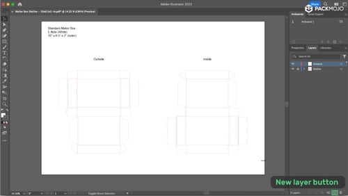 Mailer Box Dieline Design Tutorial | PackMojo