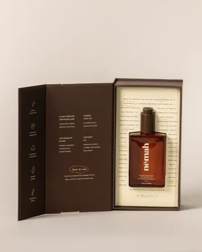 Nēmah Magnetic Rigid Box Case Study | PackMojo