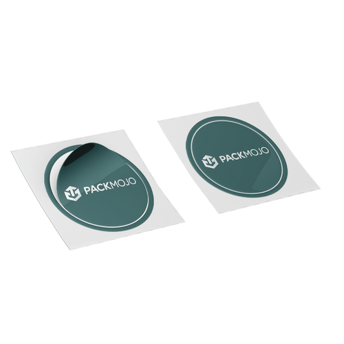 Custom Packaging Stickers & Bulk Sticker Labels | PackMojo