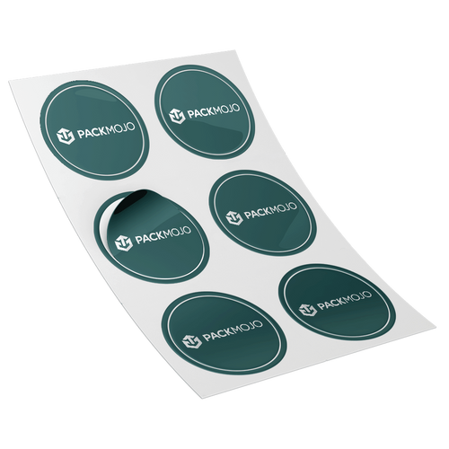 Custom Packaging Stickers & Bulk Sticker Labels | PackMojo